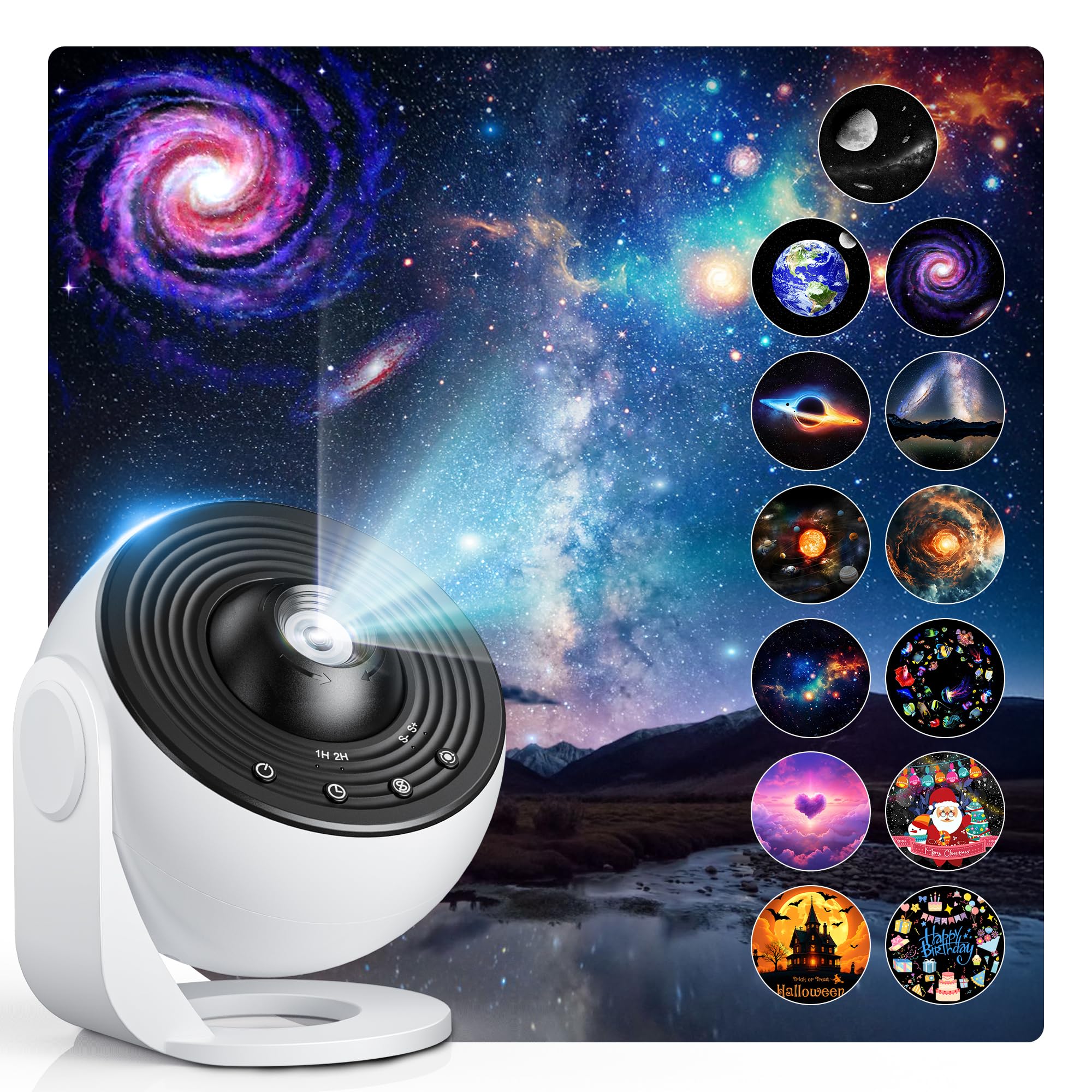 Projecteur Ciel Etoile, 13 en 1 Planetarium Projecteur, 4K HD ...