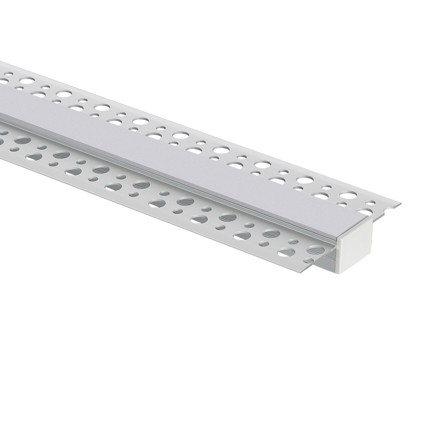 Ledkia Perfil Aluminio Integrado en Escayola/Pladur para Tira LED hasta ...