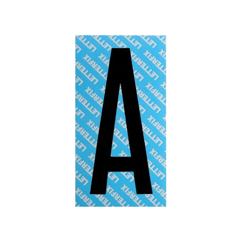 Letra Adhesiva Negra Serie T80 A Letterfix | Leroy Merlin