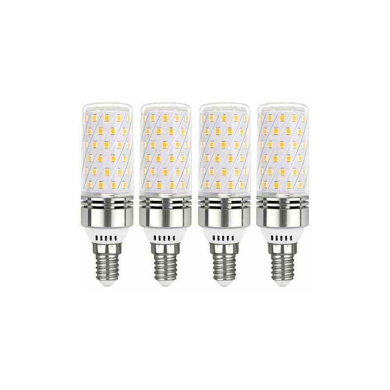 Bombilla LED E14 blanco cálido 3000K, bombillas E14 LED 12W, bombillas ...