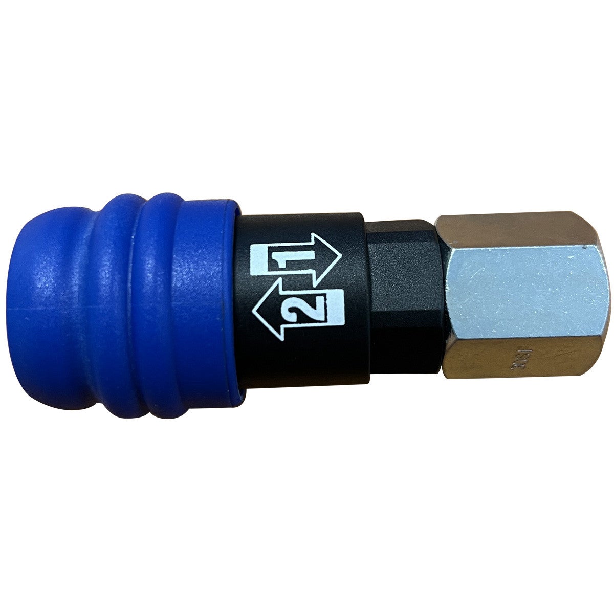 COUPLEUR RACCORD AIR RAPIDE POLYVALENT DE SECURITE FILETAGE FEMELLE G 3/8'' | Leroy Merlin