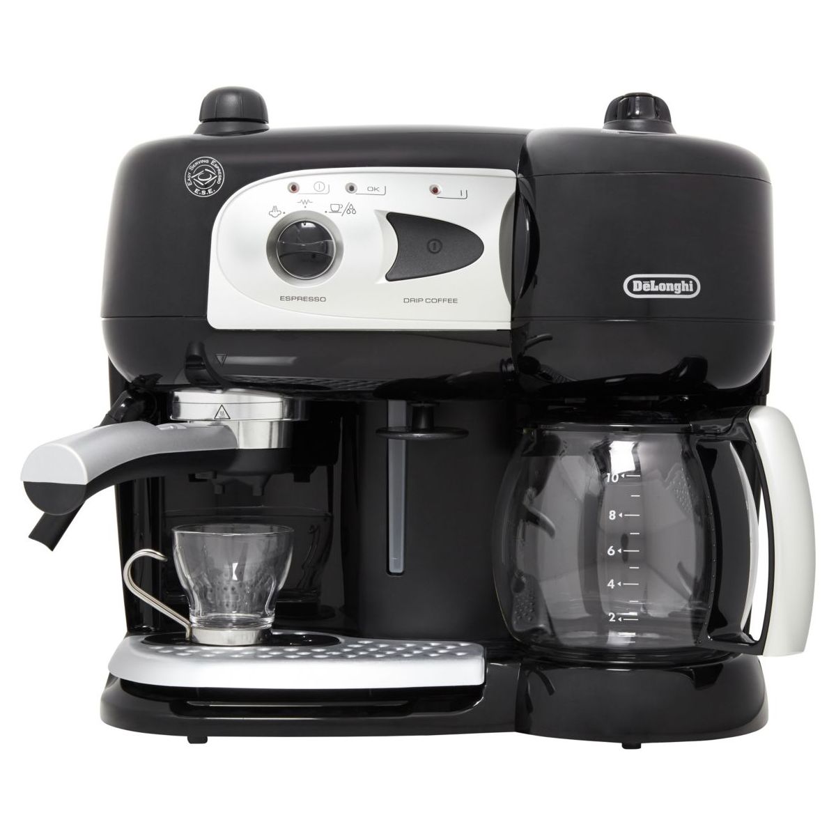Cafetera Express DeLonghi Negro 1750 W 1,3 L | Leroy Merlin