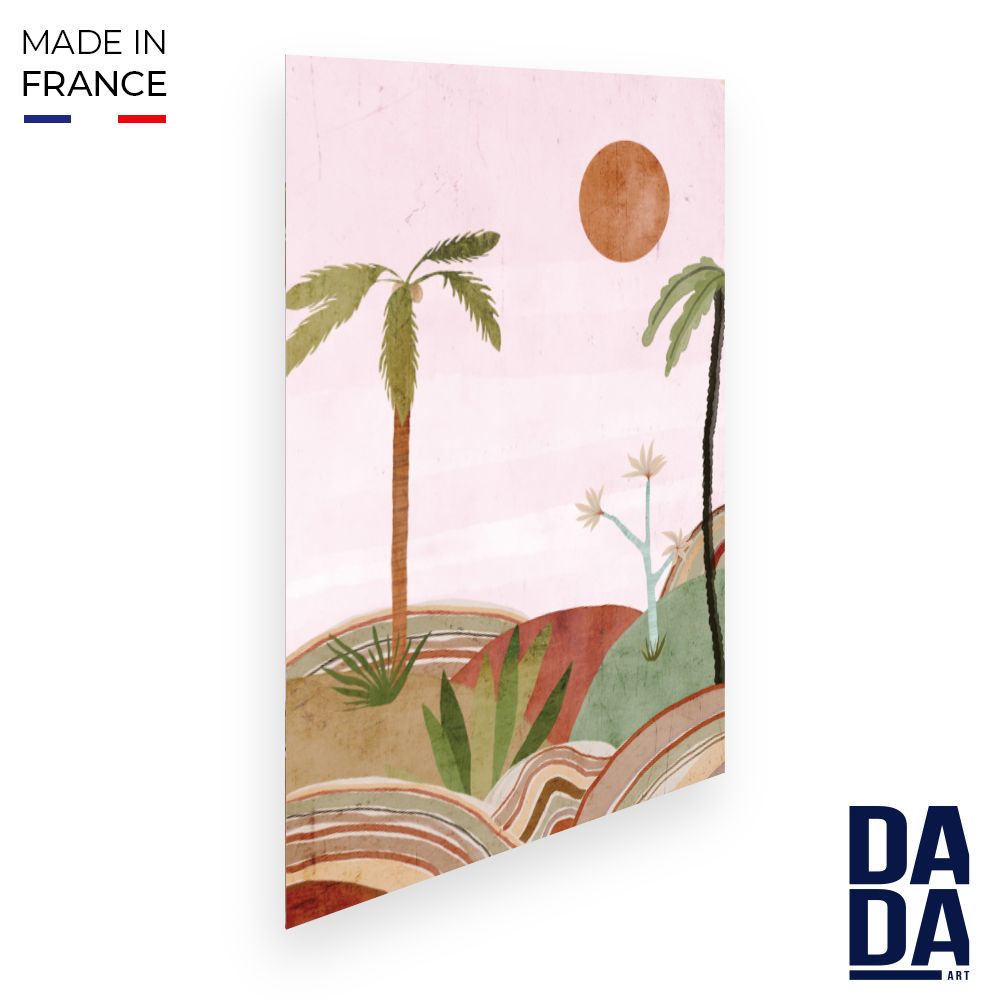 Affiche Paysage tropical / 40x50cm / Fabriqué en France / DADA ART ...