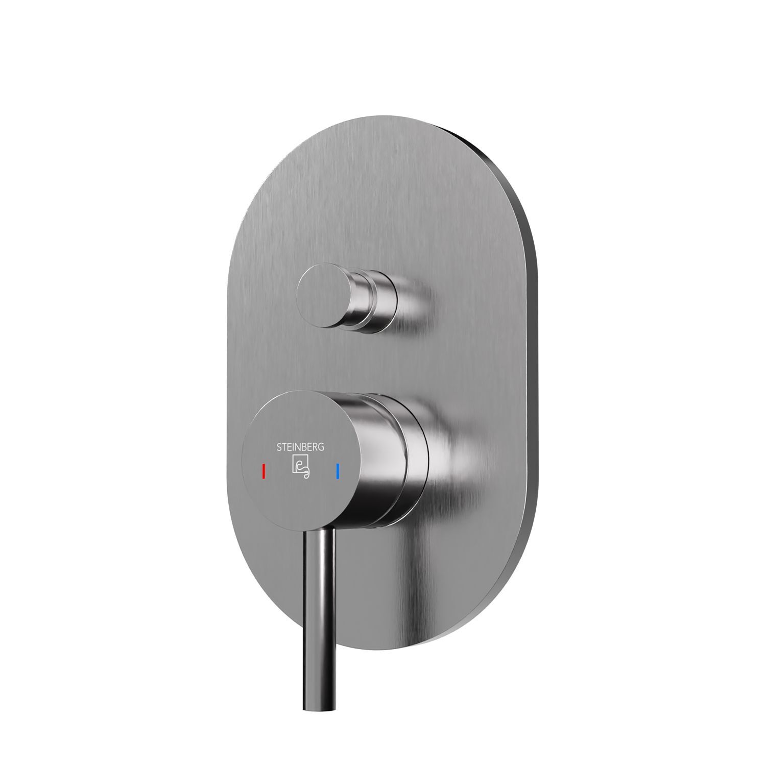 Steinberg Série 100 Mitigeur bain/douche, set de finition, encastré, 2 ...