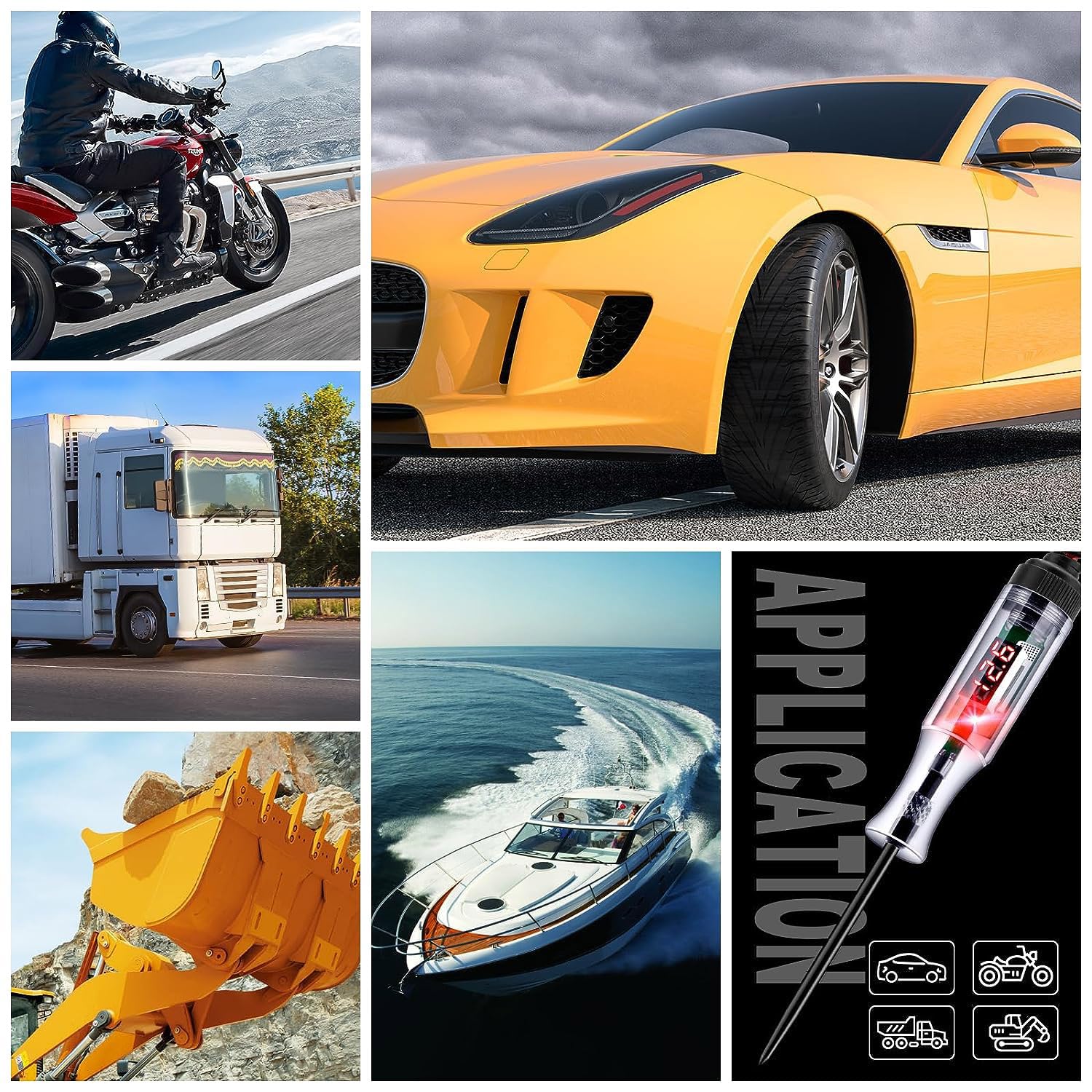 Lotto Pezzo Tester per circuiti automobilistici con voltmetro robusta ...