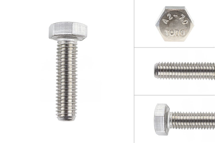 Wovar Boulon hexagonal inox M8 x 30 mm - 100 pièces | Leroy Merlin