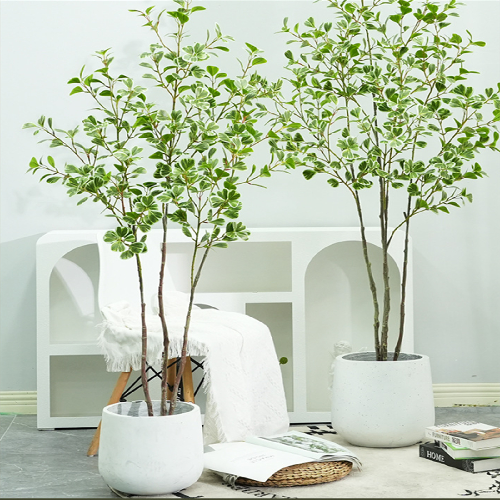 Arbre Artificiel ,Plante Artificielle , Ficus Artificial 120cm, en Pot ...