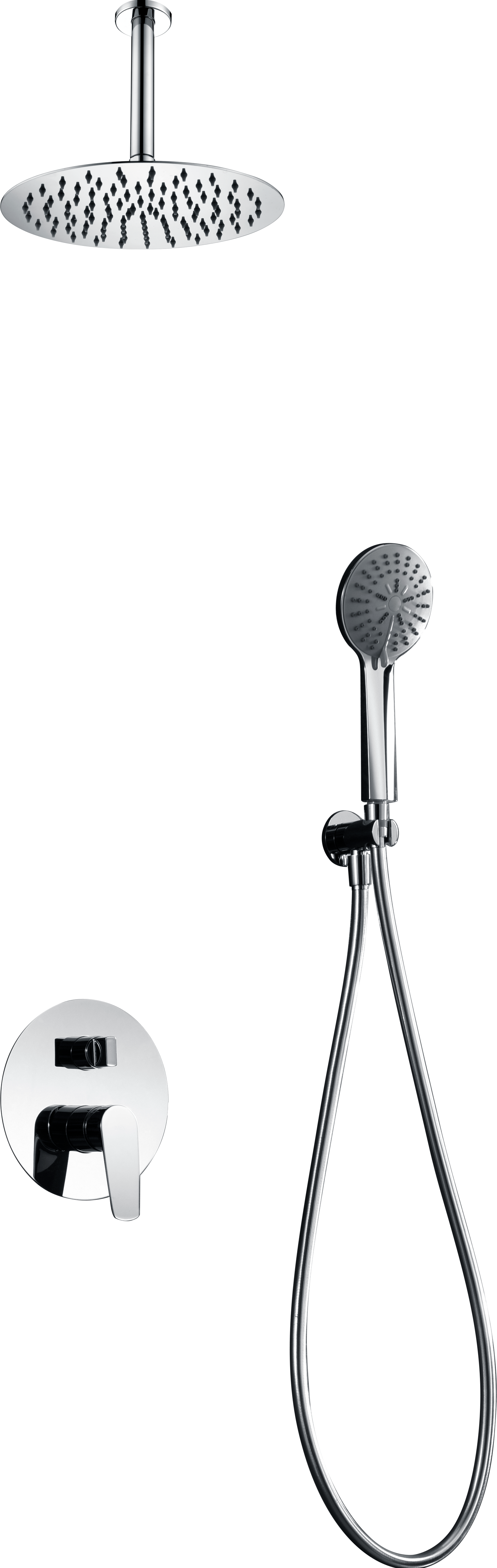 IMEX - Colonne de douche encastrée sans robinet | Ensemble de douche ...