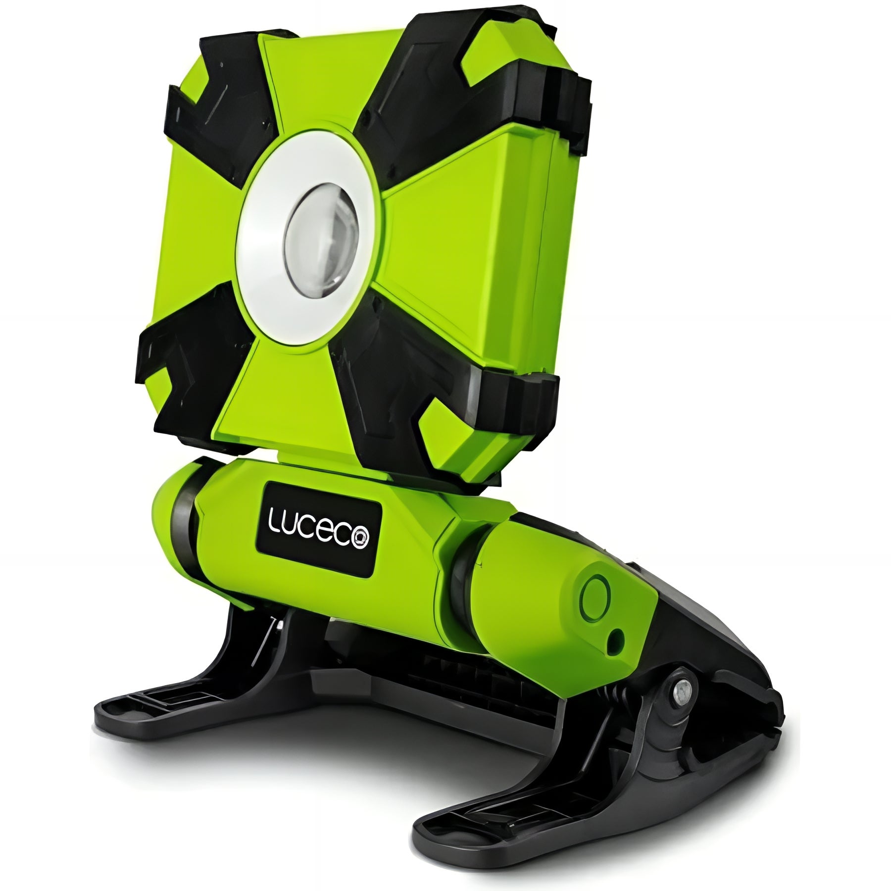 Proiettore LED con clip orientabile a 360°, caricabatteria da auto e da ...