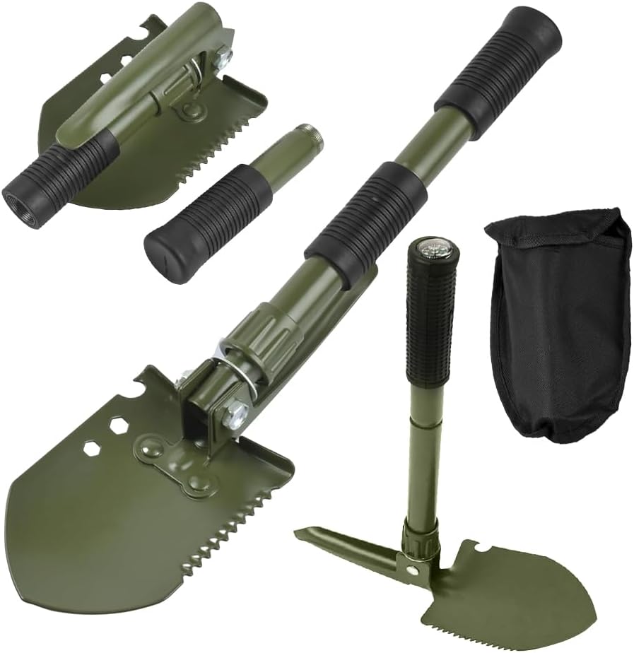 Pelle Pliante Multifonction – Outil Compact en Acier, Pratique pour ...