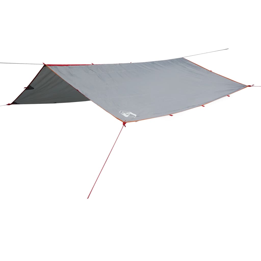 Lona protectora | Lona de camping impermeable gris y naranja 360x294 cm ...