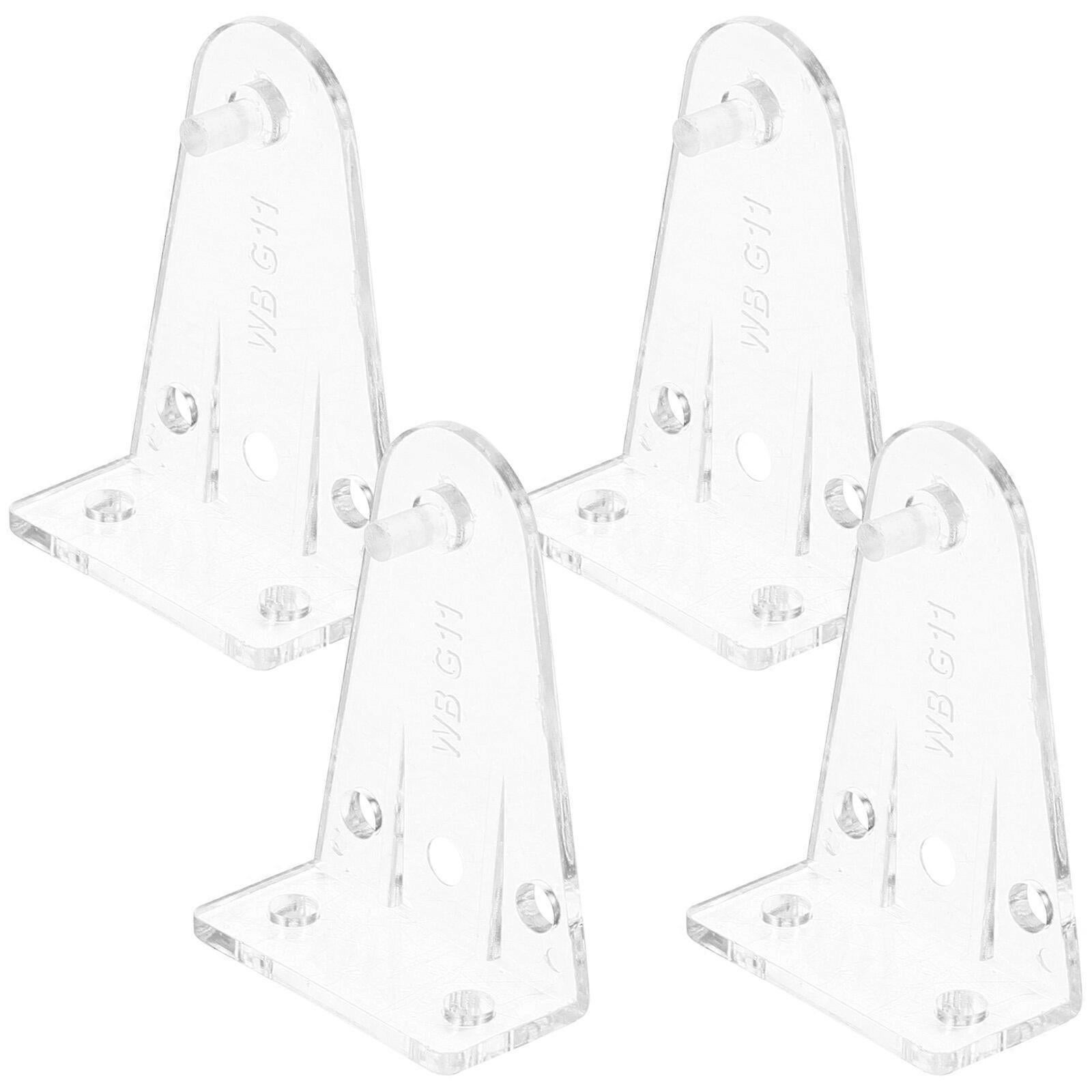 Lot de 4 supports de fixation pour stores, clips de fixation pour rail ...