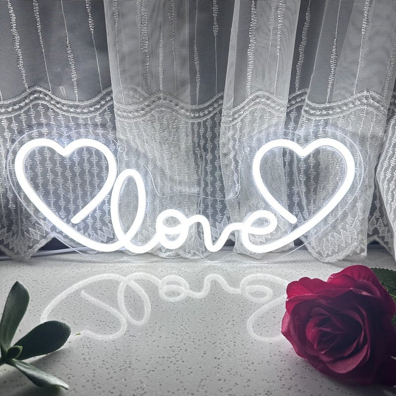 Enseigne Lumineuse Neon Personnalisable, Professionnel Personnalisé LED ...