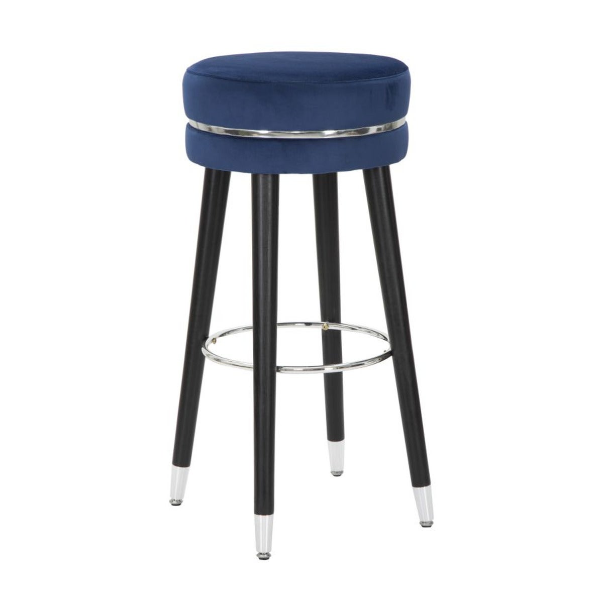 Taburete Alto MF435, Madera, Azul, Seven Design | Leroy Merlin