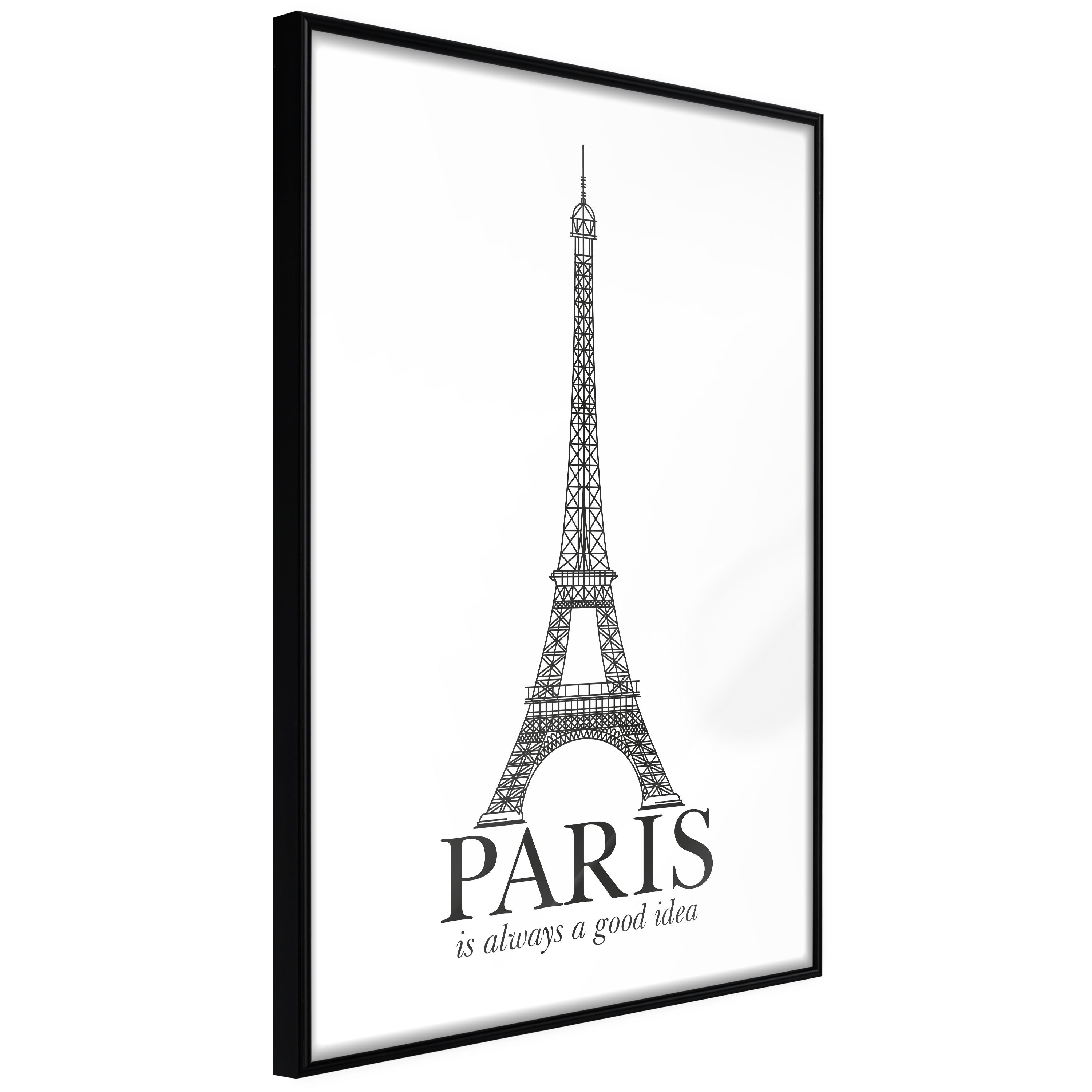Poster et affiche - Eiffel Tower - 20x30 | Leroy Merlin