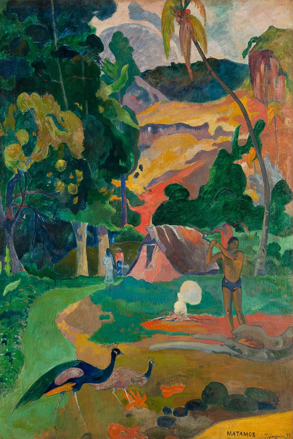 Tableau matamoe de paul gauguin - 40x60cm | Leroy Merlin