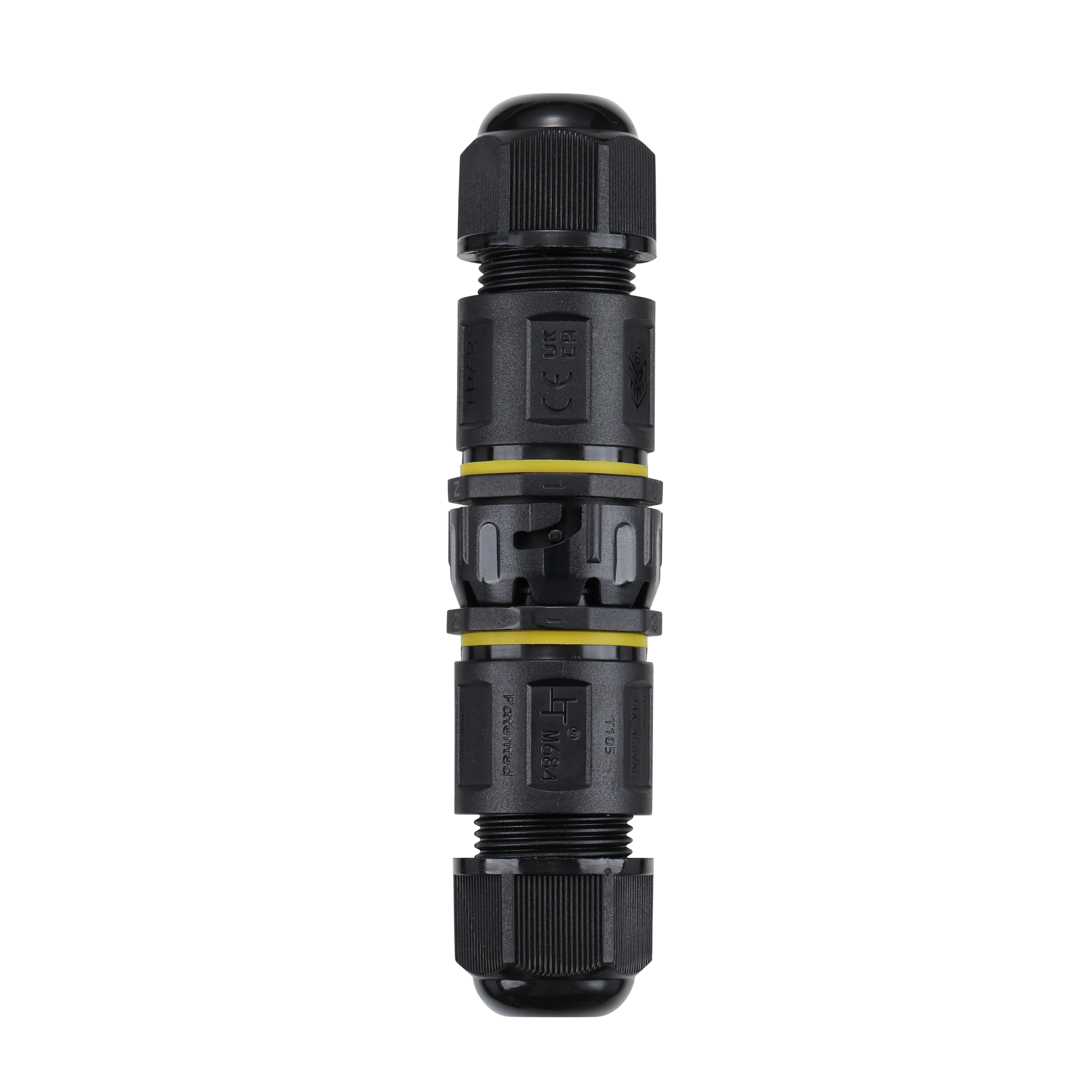Connecteur étanche - 6P - Mâle et femelle - IP68 - 0,5-2,5mm² - 24A ...