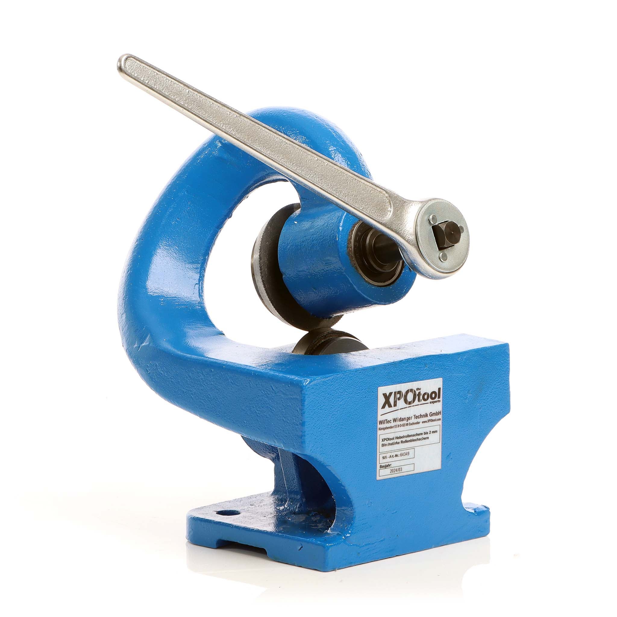 XPOtool Cisaille à tôle à molette Épaisseur de 2 mm Cisaille manuelle à ...