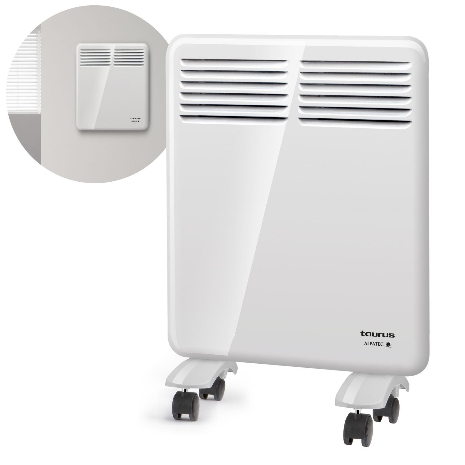 Calefacteur adapté pour salles de bain IP24 TAURUS CHTA 500 ...