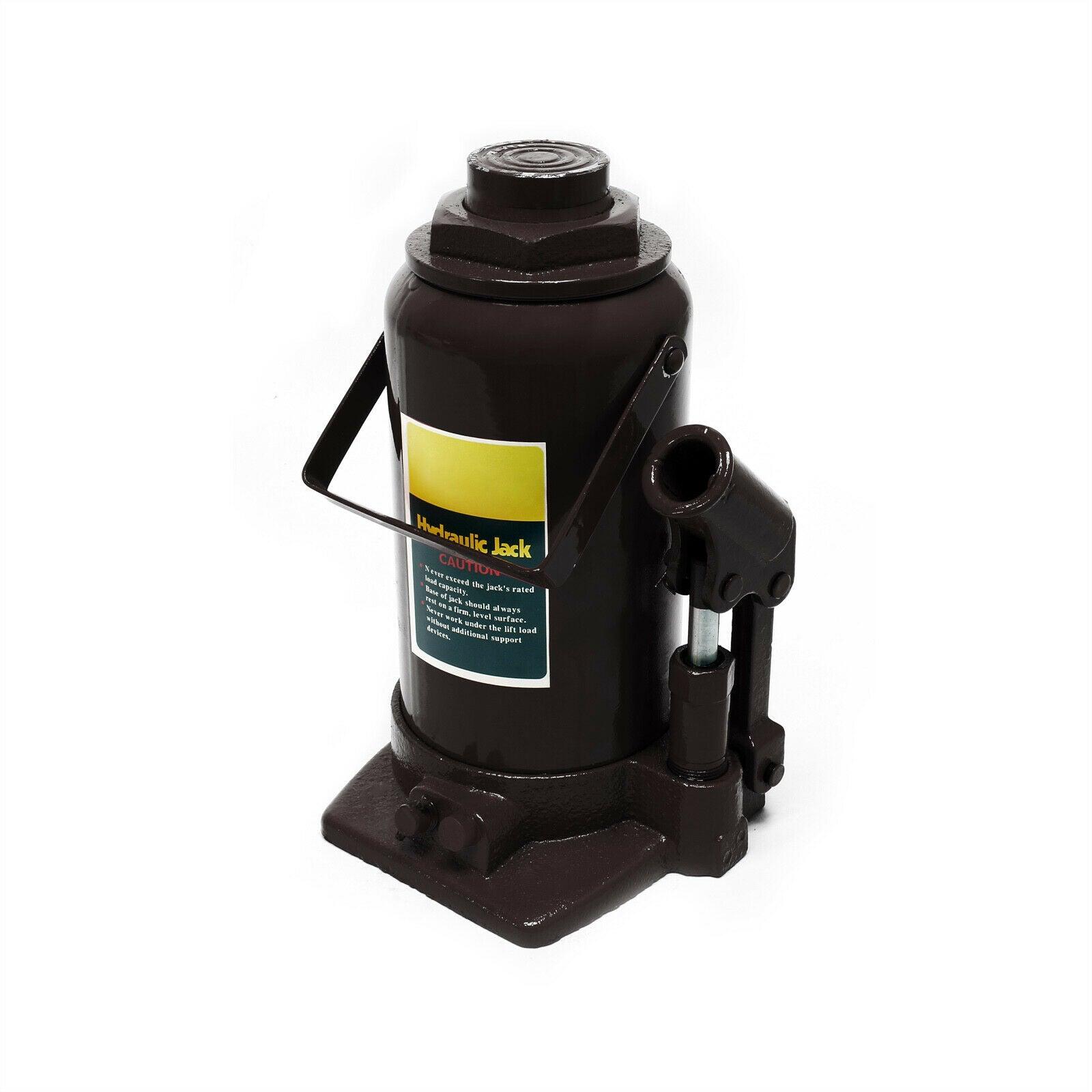 Cric idraulico a bottiglia 12 tonnellate martinetto sollevamento auto ...