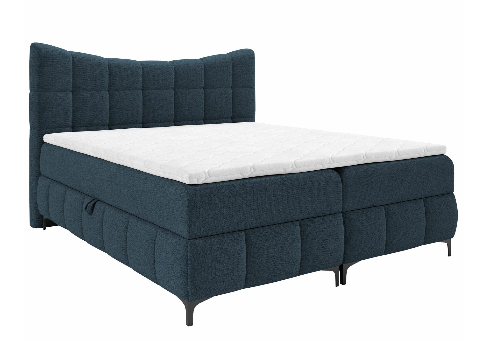 Letto continentale Baltimore 193, Continentale, Doppio, Blu, 140x200 ...