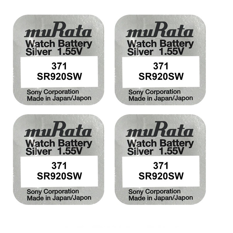 4 Murata-Sony 371 SR920SW Watch 1,55V | Leroy Merlin