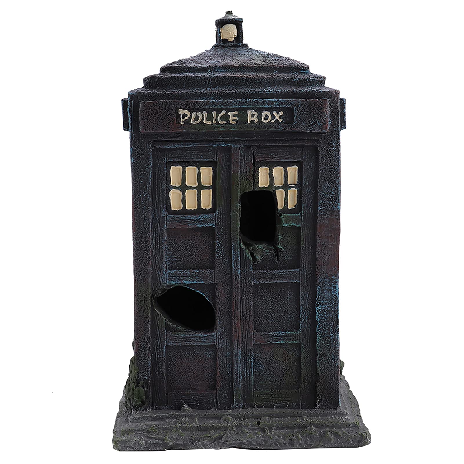 Simulation Résine Sentry Box Fish Tank Aquarium Ornements Décor ...