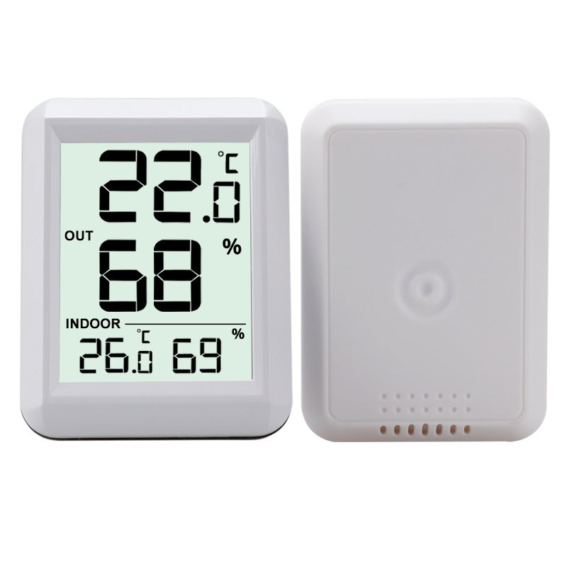 Wireless Thermometer Hygrometer Indoor et Extérieur, Température et ...