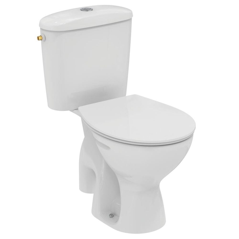 Pack WC à poser ULYSSE, sortie verticale - blanc | Leroy Merlin