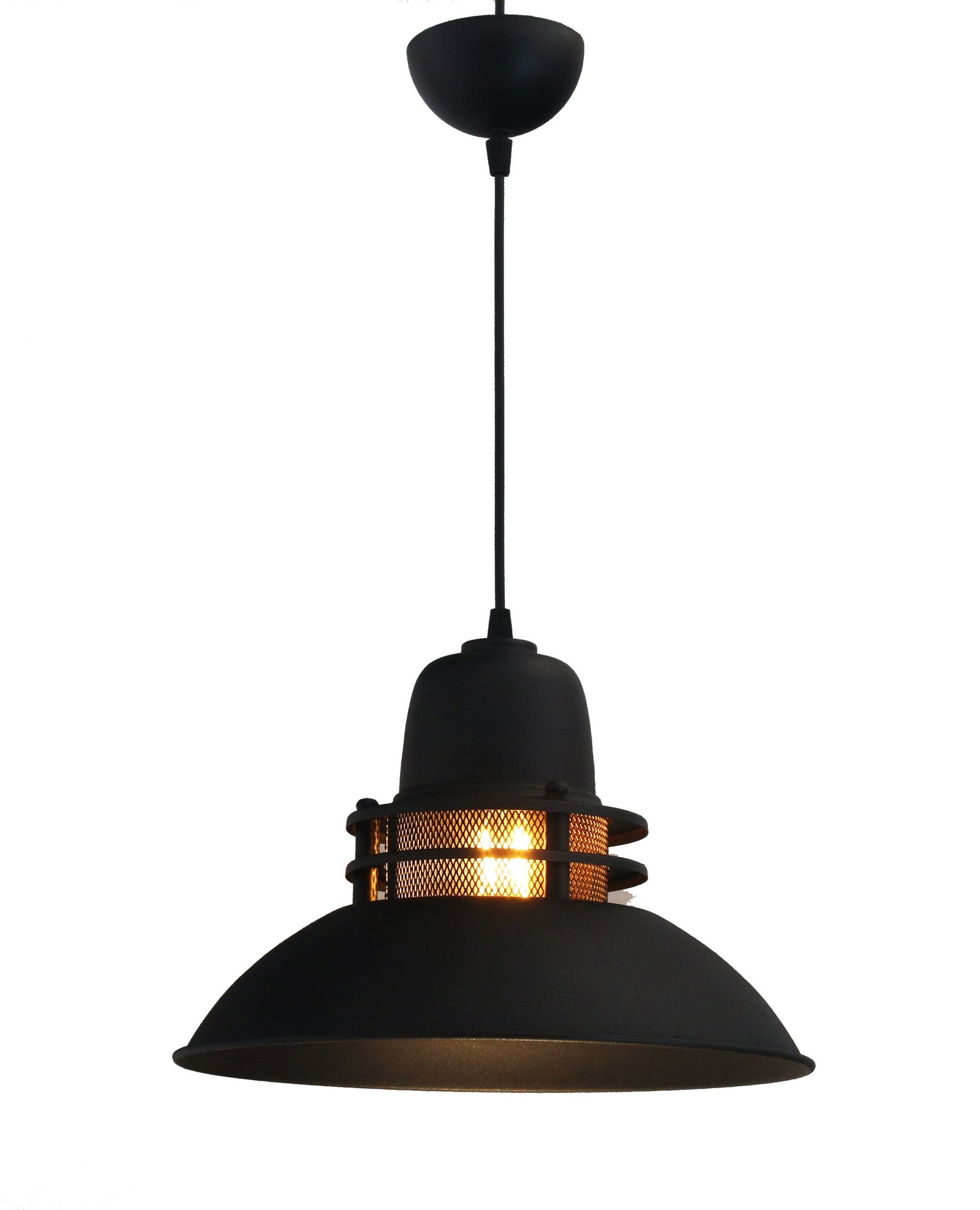 Boya Lustre, Noir, Métal, E27, IP40, 33x88x33 cm | Leroy Merlin