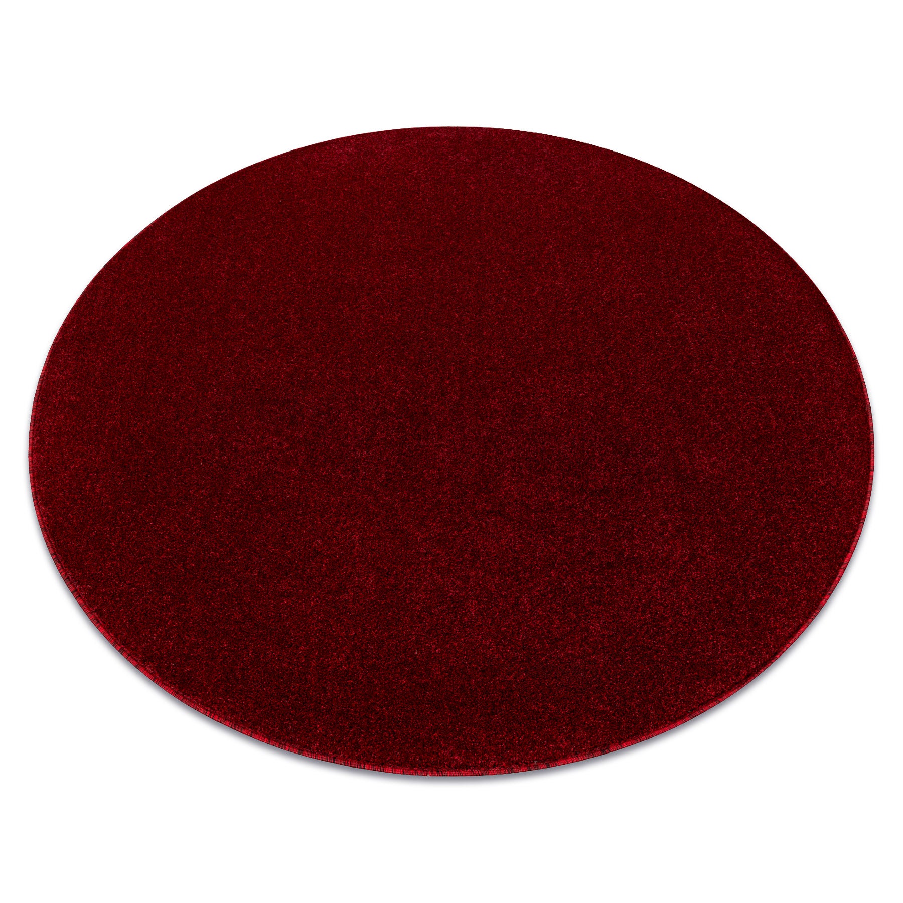 Alfombra ETON PLUS círculo Melange rojo / negro circulo 200 cm | Leroy ...