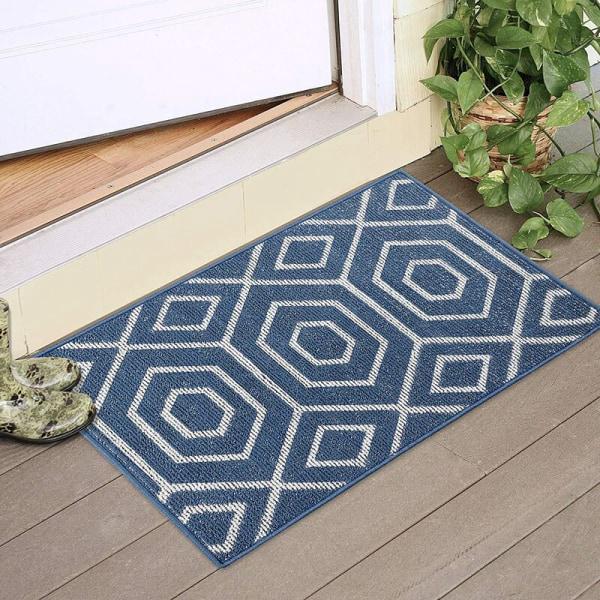 Tapis de sol absorbant antidérapant lavable en machine avec patin en ...