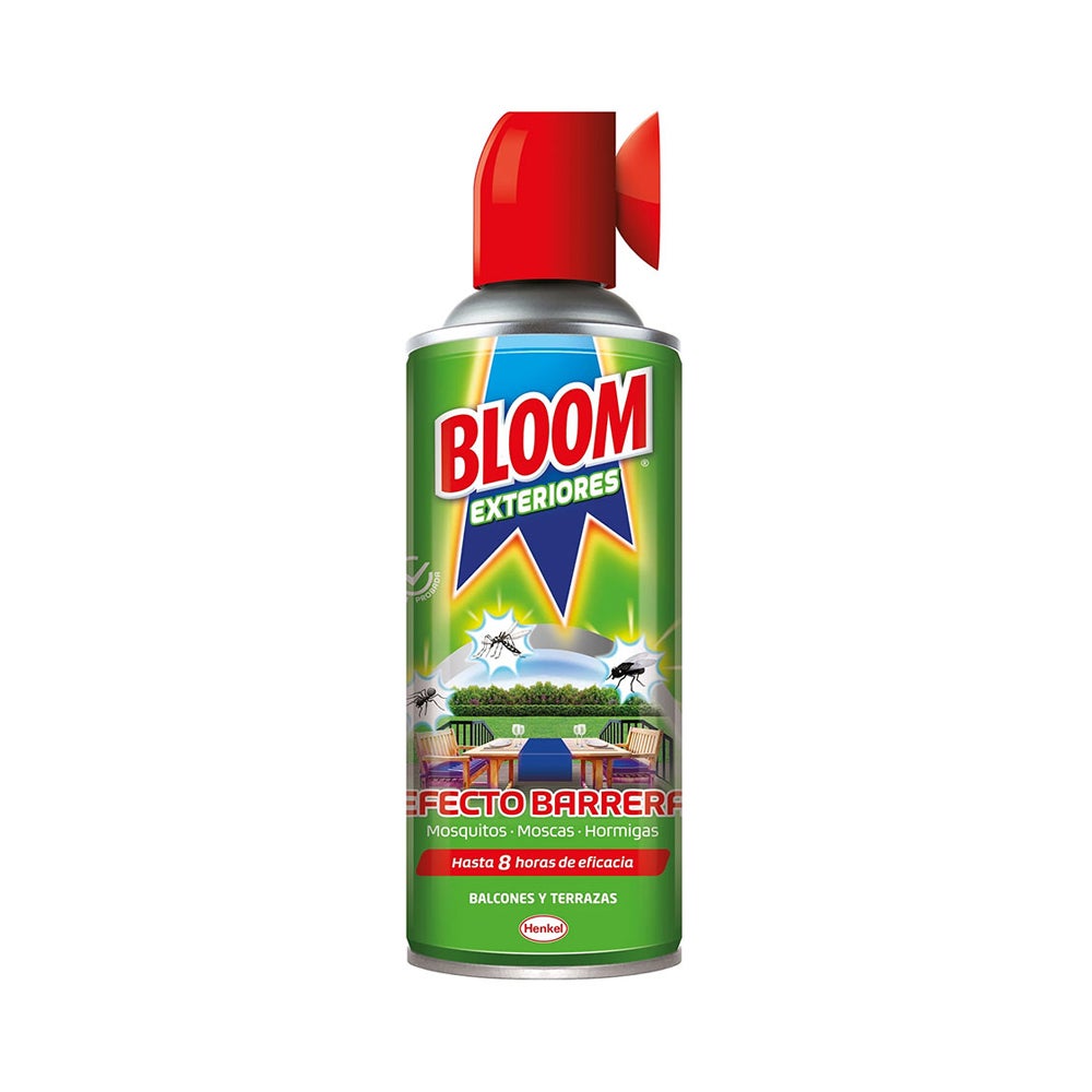 INSECT BLOOM Spray Barrera Exterior 400ml - Efecto hasta 8 horas ...