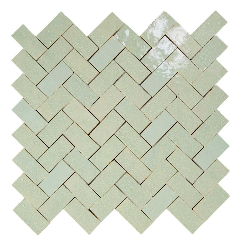 Zellige Marocain - Chevron - Carrelage mur - Terre De Zellige - (Vendu ...