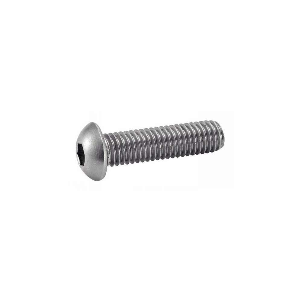 Vis machine ACTON ISO 7380 M6x60 Acier inox A4 tête bombée empreinte ...