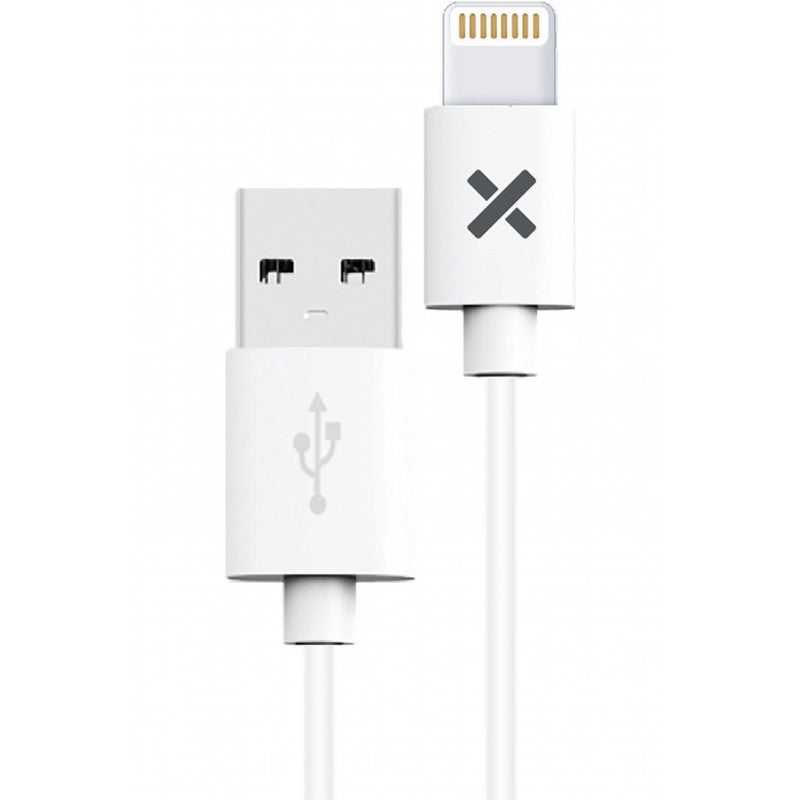 Câble USB Lightning Wefix 2m Blanc | Leroy Merlin