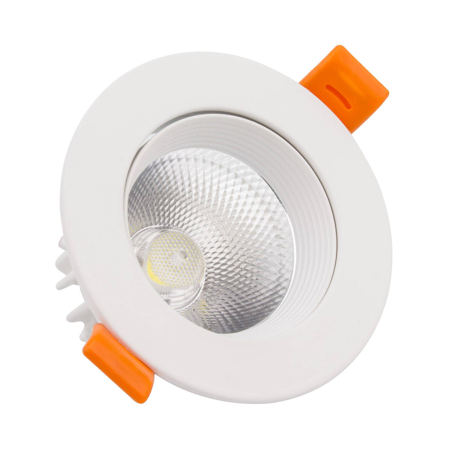 Spot Downlight LED 15W Rond COB CRI90 Coupe Ø 113 mm Blanc froid No ...