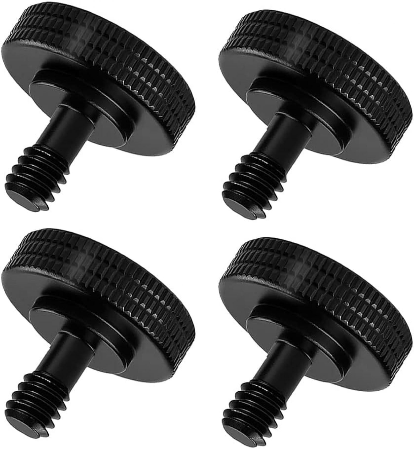 4 Pieces 1/4" Mâle à 1/4" Femelle Camera Quick Release Vis Adapteur de ...