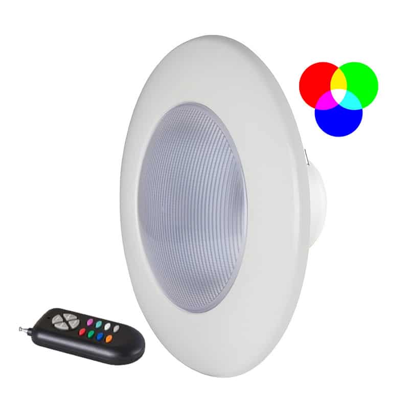 Foco Sin Nicho Led Aquasphere Rgb+Mando - Beige | Leroy Merlin