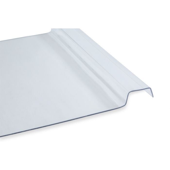 Plaque Polycarbonate EZ GLAZE 60 3mm Transparent 688x3000mm | Leroy Merlin