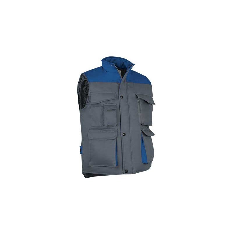 Chaleco multibolsillos en colores combinados VALENTO Thunder | Leroy Merlin
