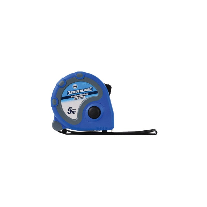 Silverline Mètre ruban Measure Mate 5 m (16') x 19 mm | Leroy Merlin
