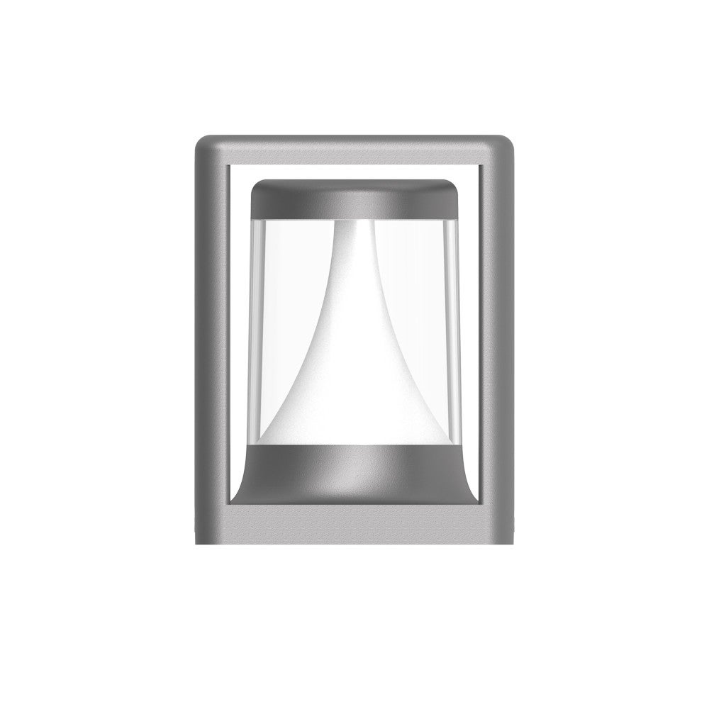 Lampe d'extérieur LED Terra gris foncé avec diffuseur transparent 8W ...