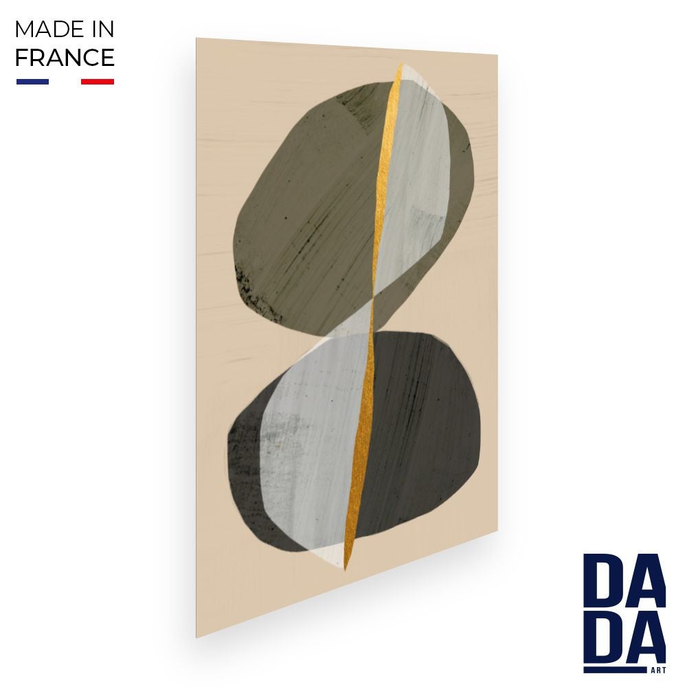 Affiche Formes géométriques élégantes / 50x70cm / Fabriqué en France ...