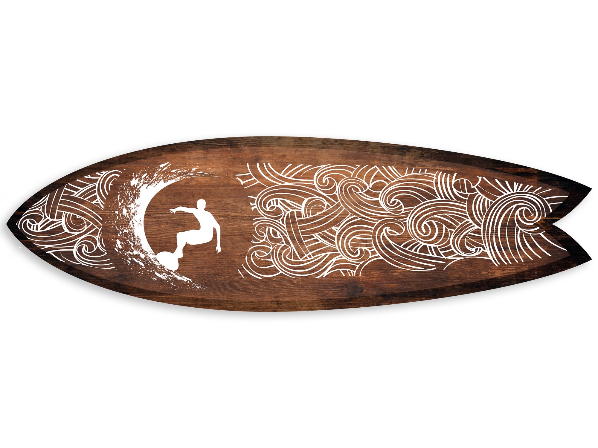 Surfboard imprimé, planche de surf déco, déco murale, planche déco ...