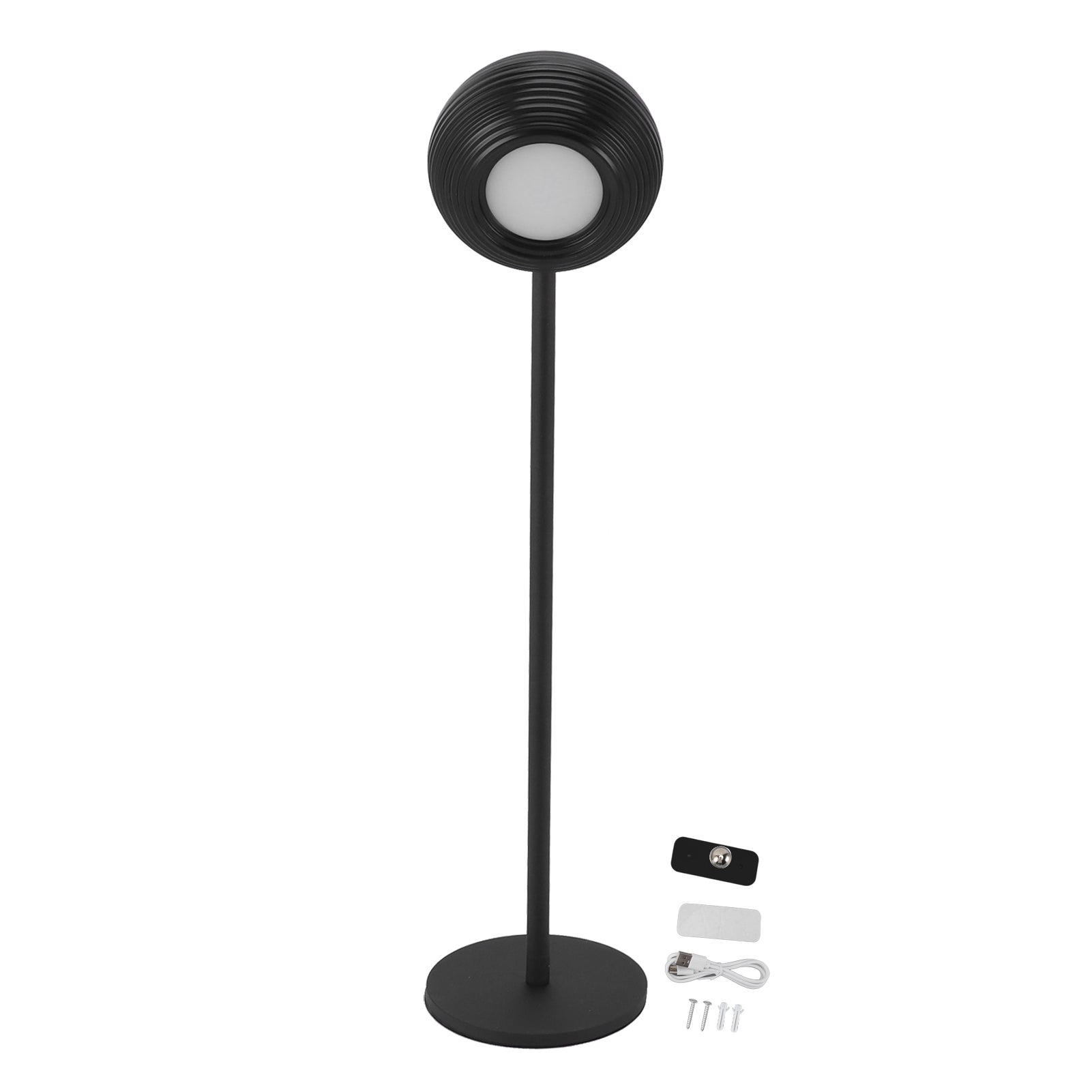 Lampe de bureau sans fil LED métal 360 degrés rotatif mur magnétique ...