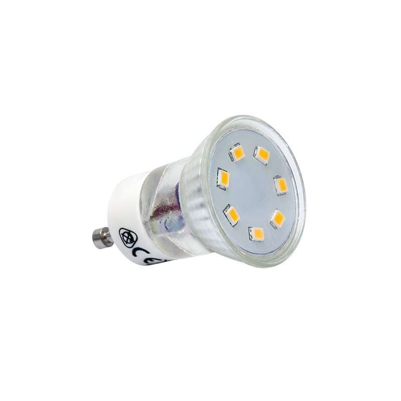 Mini Spot LED GU10 2,2W 180lm (20W) 120° Ø35mm - Blanc Chaud 3000K ...