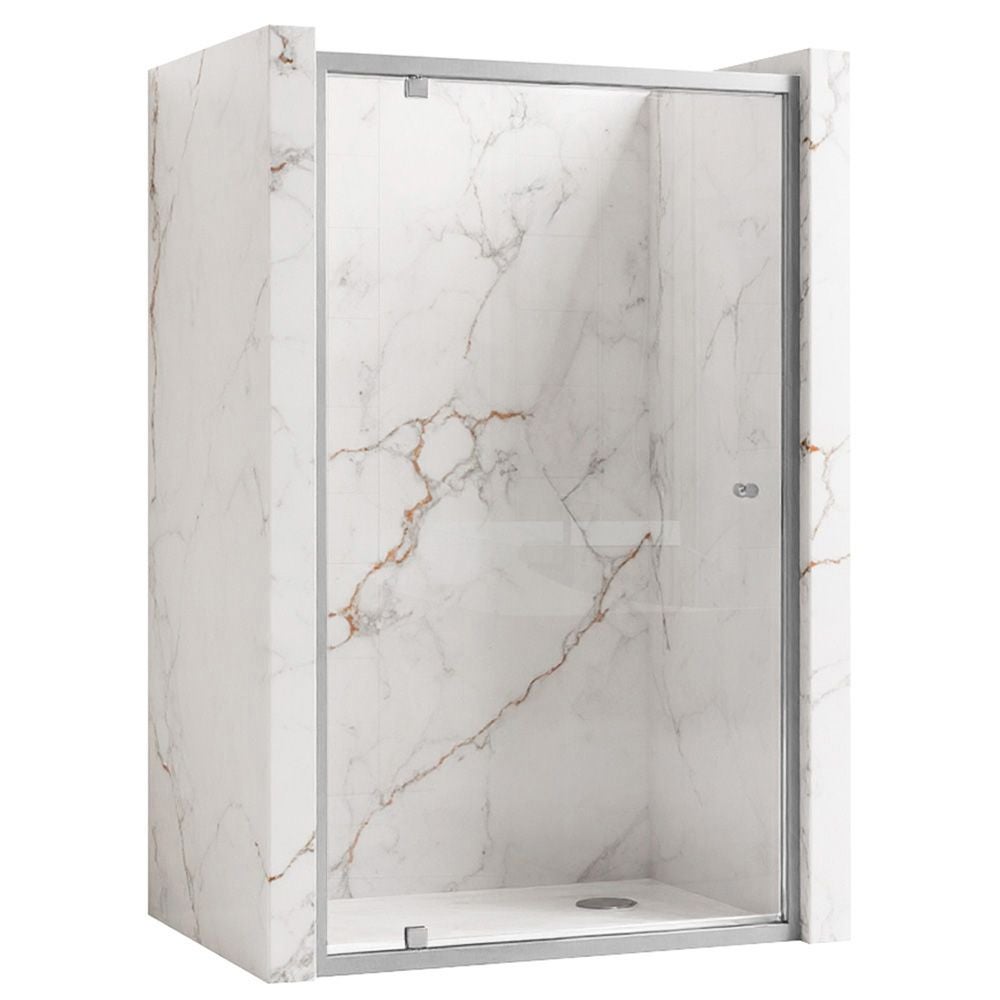 PORTE DE DOUCHE REA PRIMO SWING 100 CHROME | Leroy Merlin