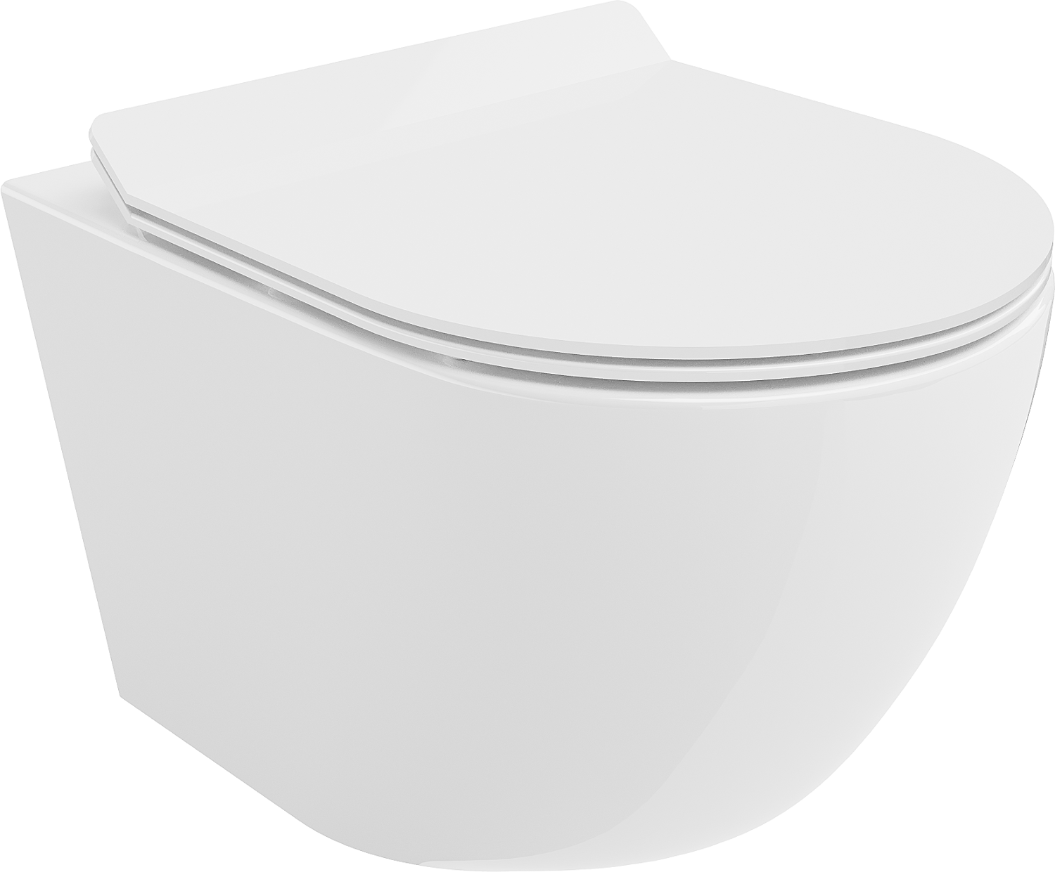 Mexen Lena bol de WC Rimless avec siège slim à fermeture lente ...