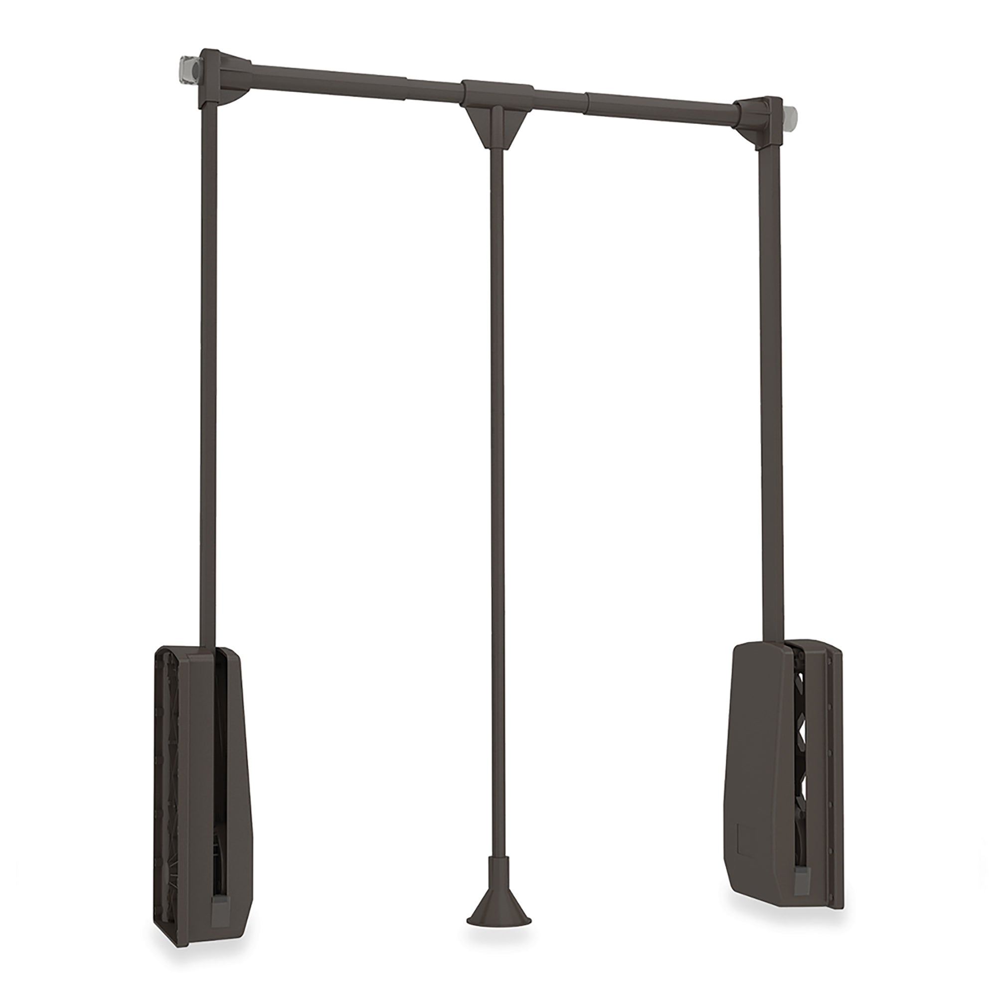 Emuca Penderie rabattable pour armoire Hang, 450 - 600, Peint en moka ...